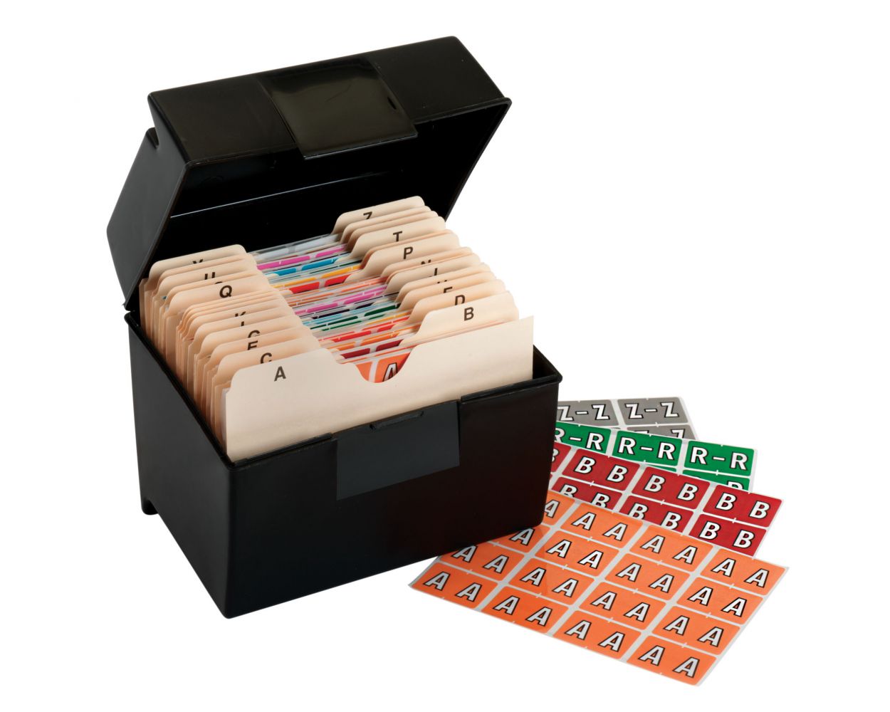 Filing Labels Pendaflex Numeric Starter Kit - Color-Coded End Tab ...