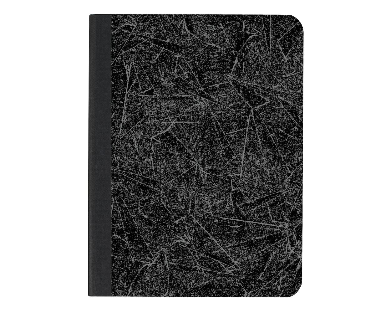 TOPS Composition Book, 9-3/4" x 7-1/2", Wide Rule, Black Marble Cover ...